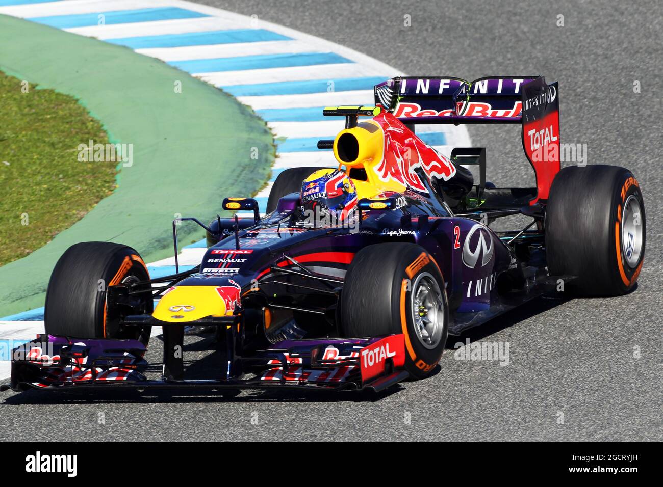 Mark Webber (AUS) Red Bull Racing RB9. Formula One Testing, Day One ...