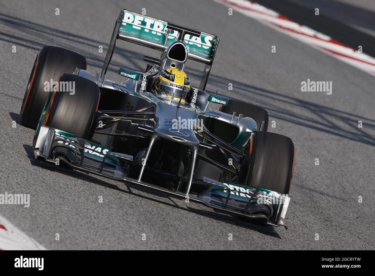 Lewis Hamilton (GBR) Mercedes AMG F1 W04. Formula One Testing, Day Two ...