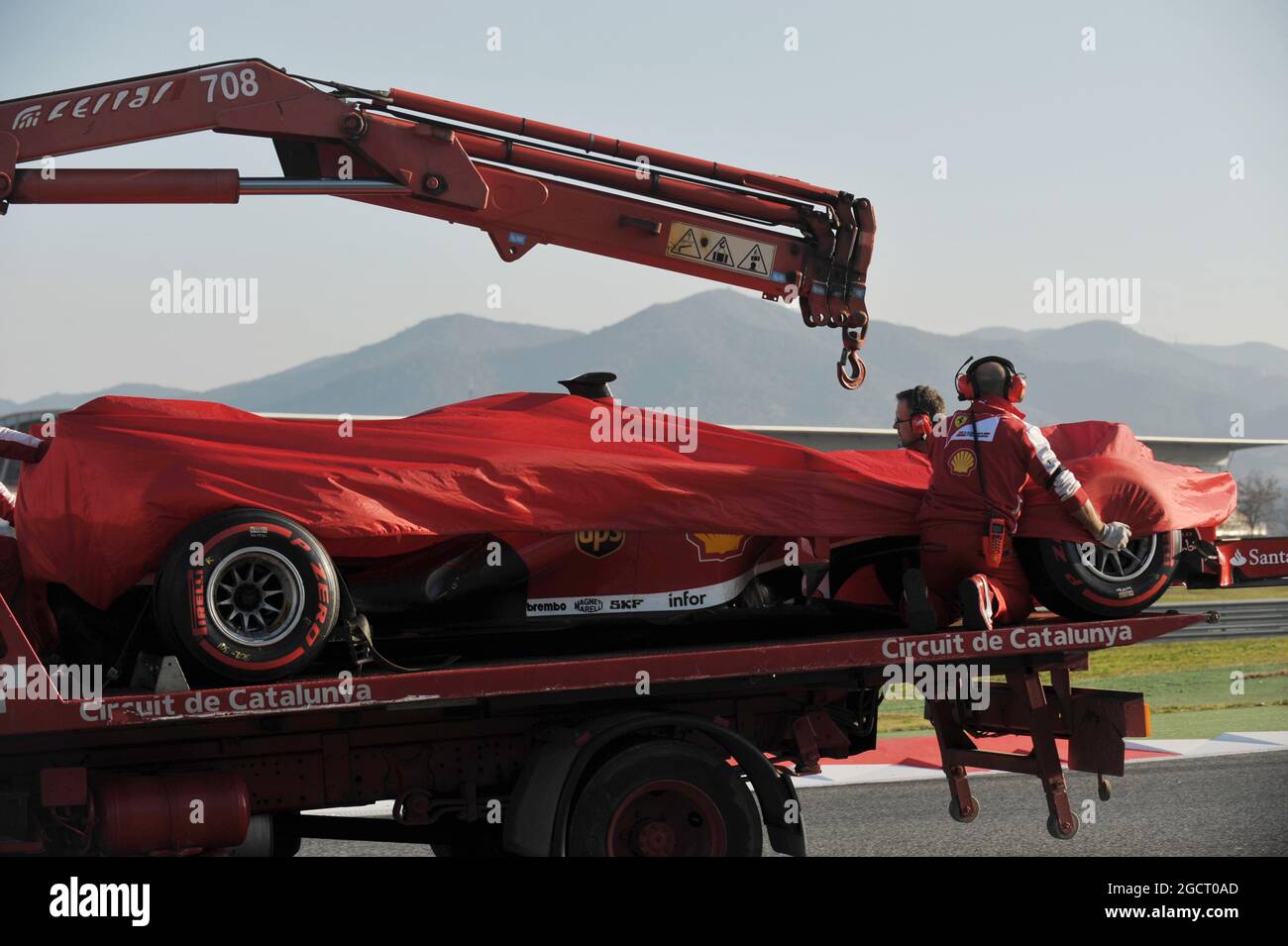 Ferrari truck hi-res stock photography and images - Alamy