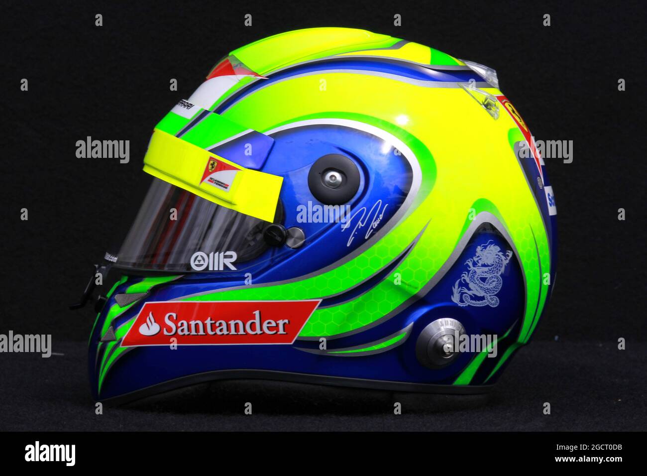 The helmet of Felipe Massa (BRA) Ferrari. Australian Grand Prix ...