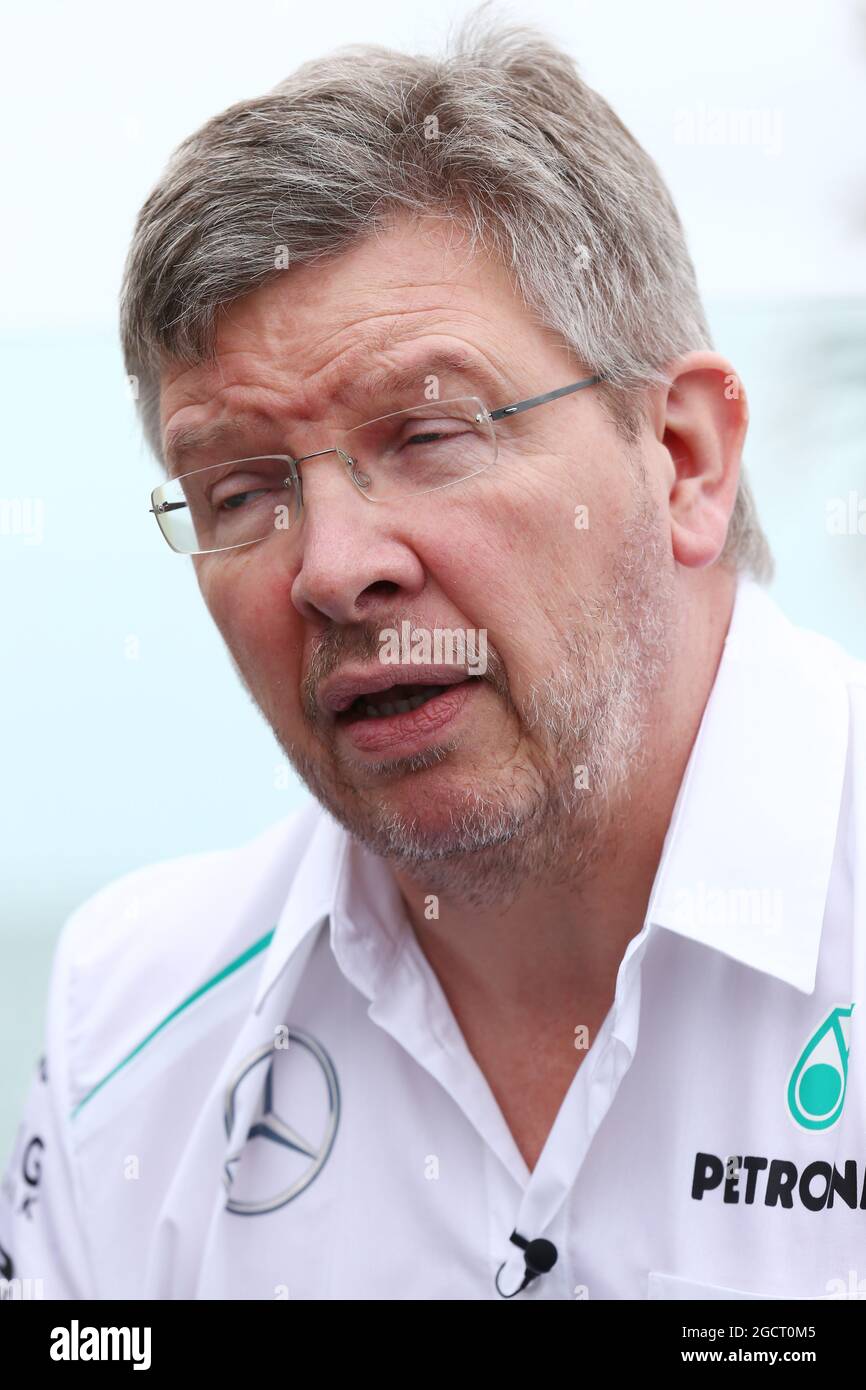 Ross Brawn (GBR) Mercedes AMG F1 Team Principal. Australian Grand Prix ...
