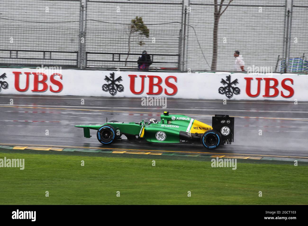 Caterham ct03 a missing front wing hi-res stock photography and images ...