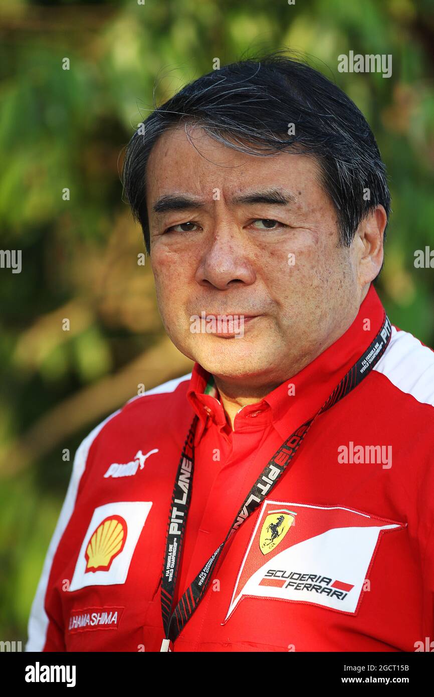 Hirohide Hamashima (JPN) Ferrari Tyre Engineer. Malaysian Grand Prix ...