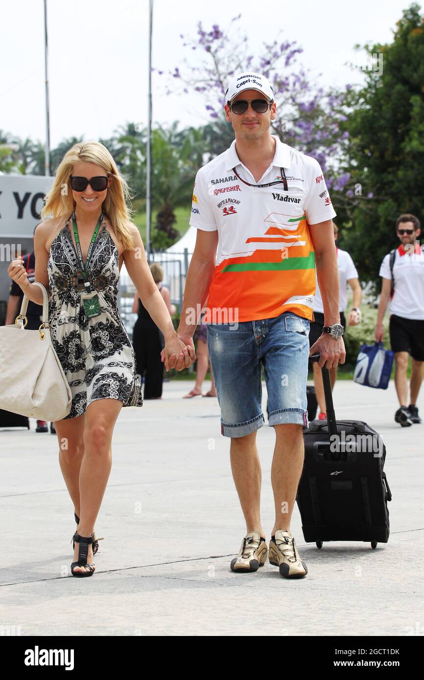 Girlfriend Of Adrian Sutil High Resolution Stock Photography and Images ...