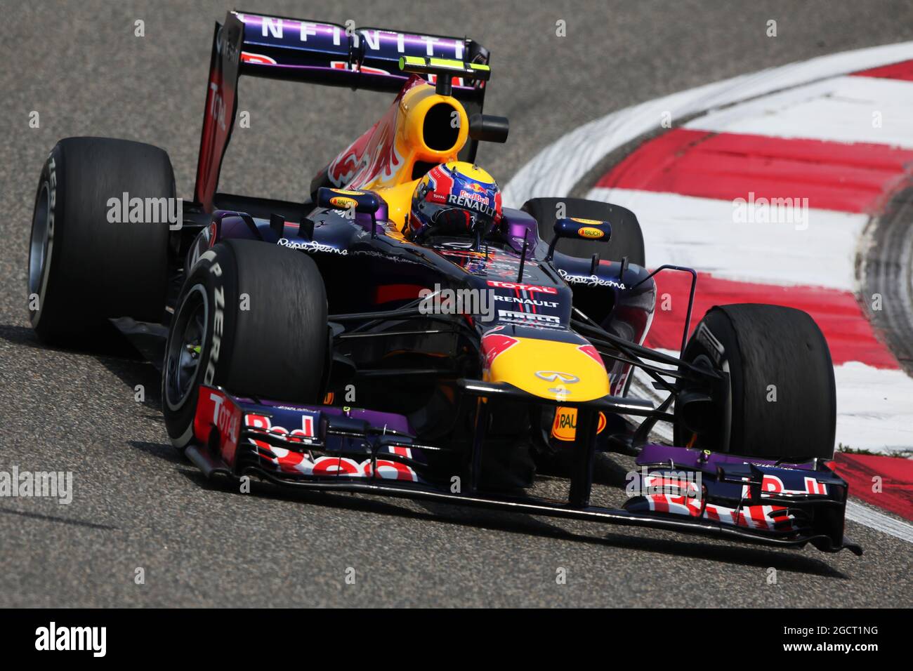 Red bull racing rb9 mark webber hi-res stock photography and images - Alamy