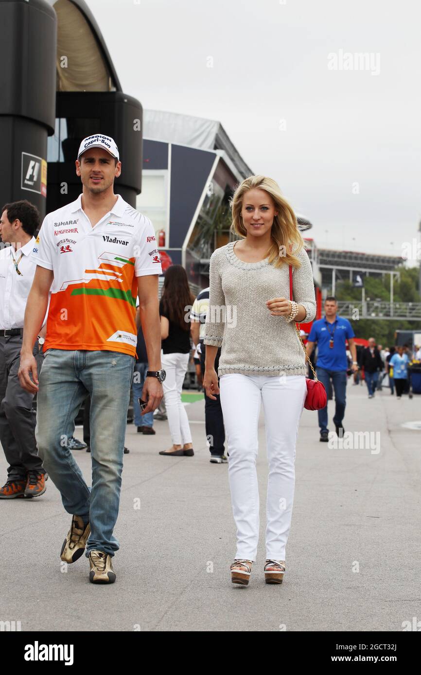 Girlfriend Of Adrian Sutil High Resolution Stock Photography and Images ...