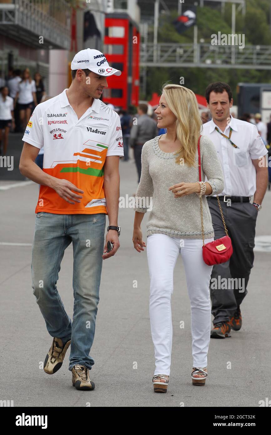 Girlfriend Of Adrian Sutil High Resolution Stock Photography and Images ...