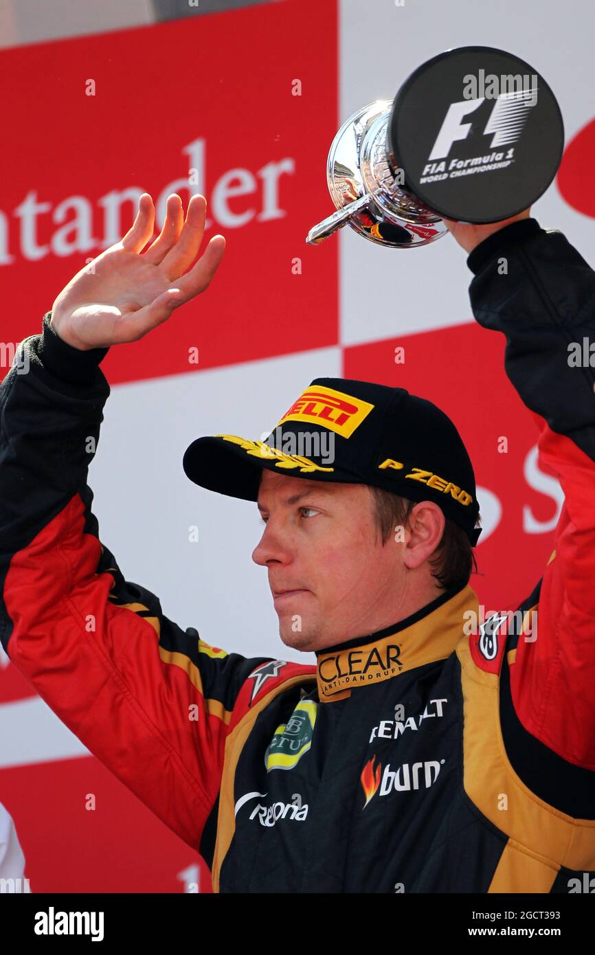 Lotus f1 team celebrates on podium hi-res stock photography and images ...