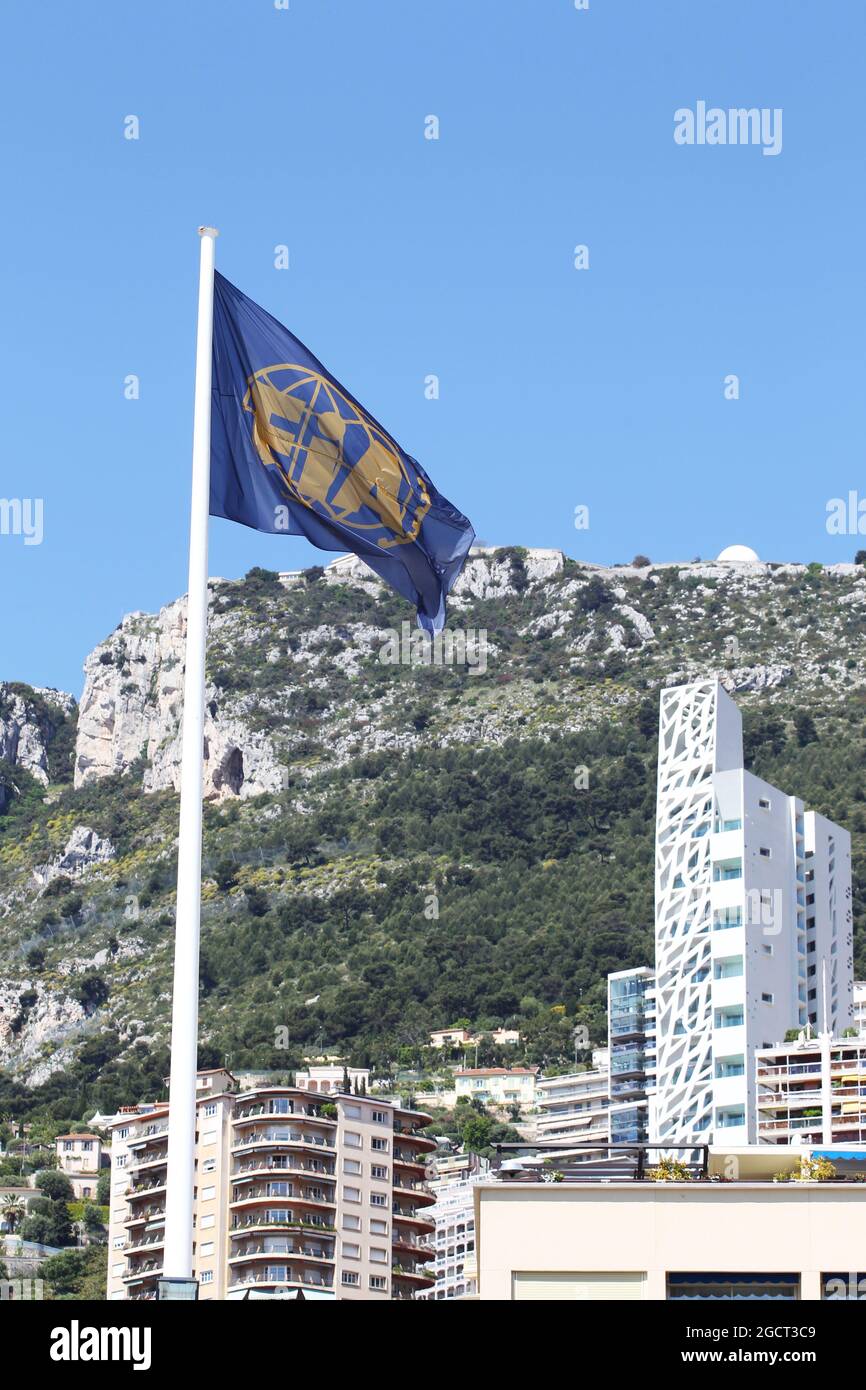 FIA flag. Monaco Grand Prix, Wednesday 22nd May 2013. Monte Carlo ...