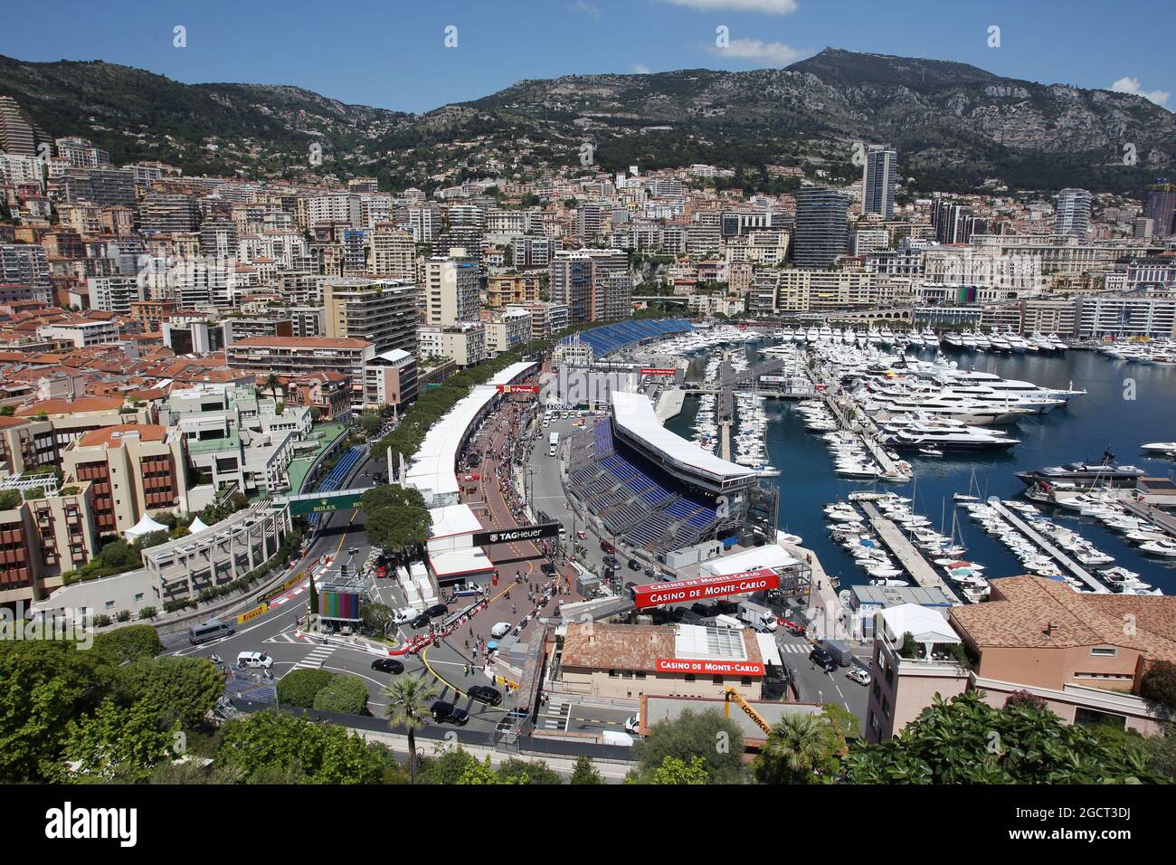 Scenic Monaco. Monaco Grand Prix, Wednesday 22nd May 2013. Monte Carlo ...