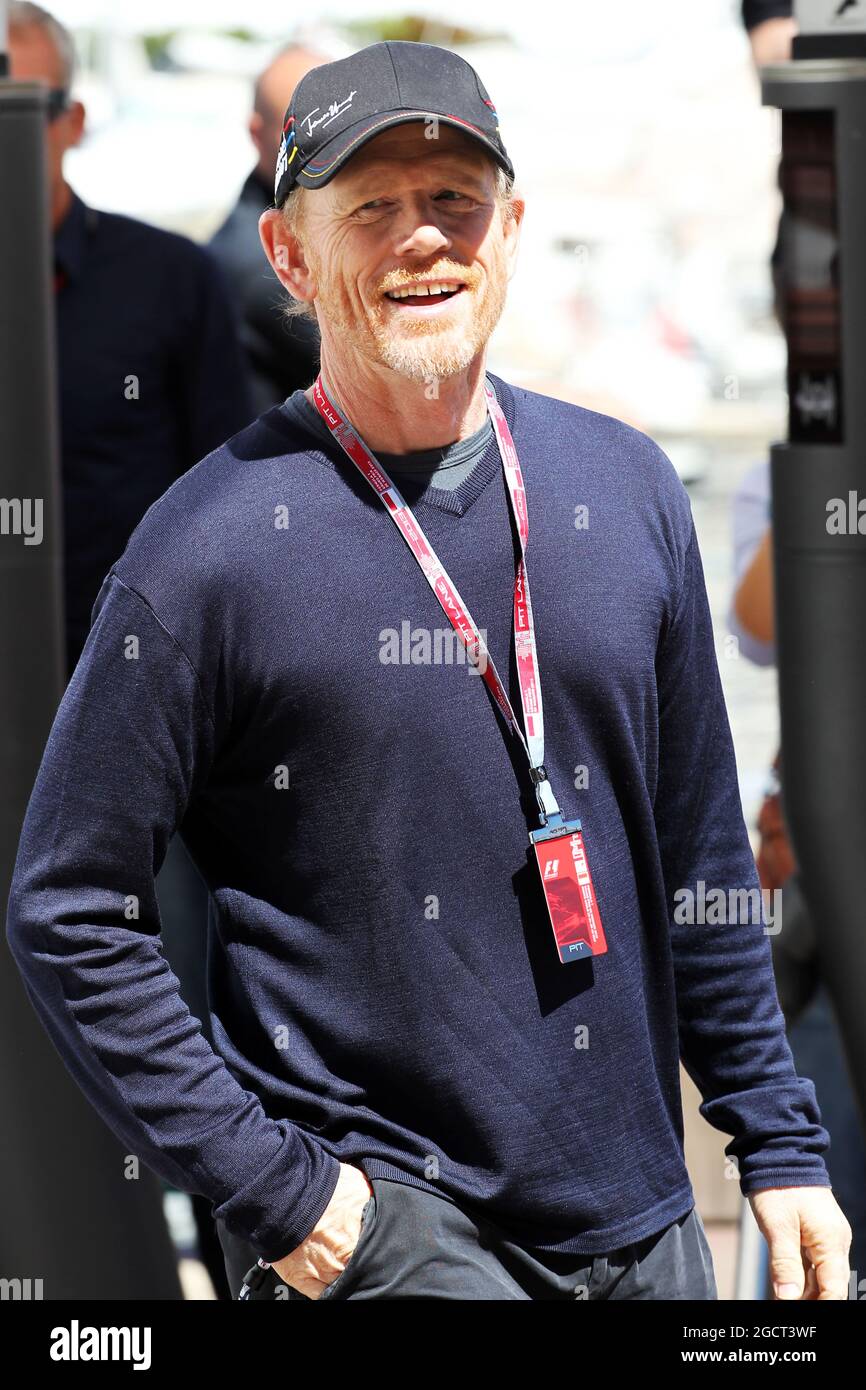 Ron Howard (USA) Film Director. Monaco Grand Prix, Sunday 26th May 2013 ...
