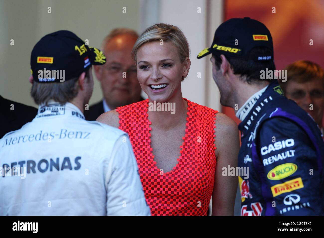 Mercedes amg f1 princess charlene of monaco rsa mark webber hi-res ...