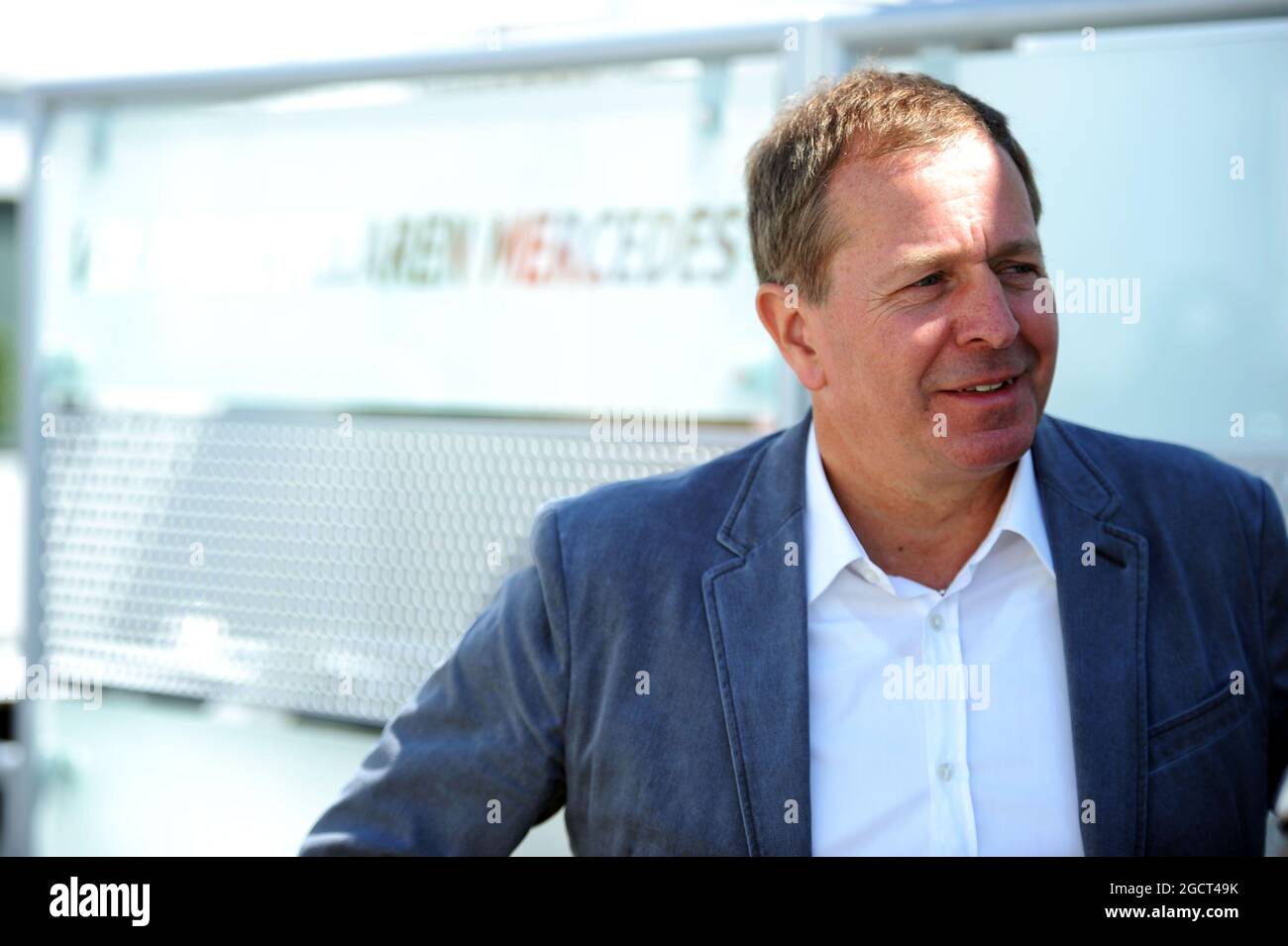 Sky sports commentator hi-res stock photography and images - Alamy