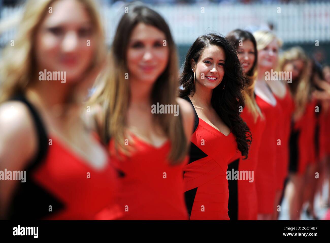 Grid Girls 2013 High Resolution Stock Photography and Images - Alamy