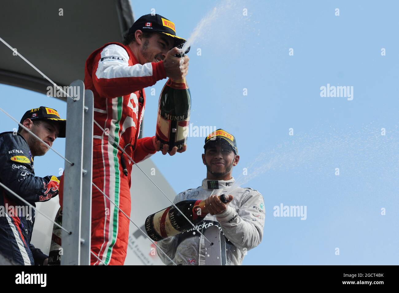 Podium f1 ferrari hi-res stock photography and images - Alamy