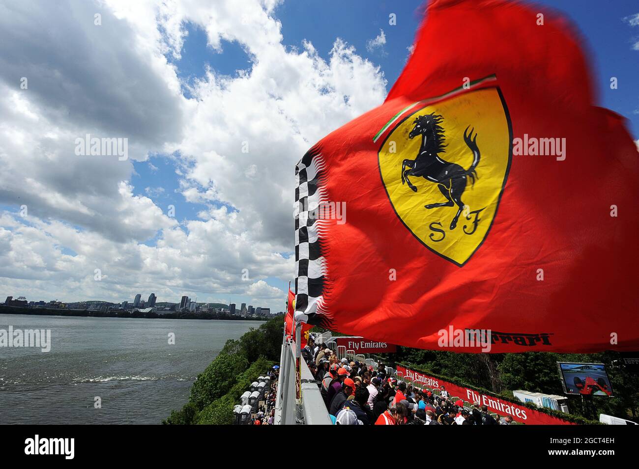 Ferrari flag hi-res stock photography and images - Alamy