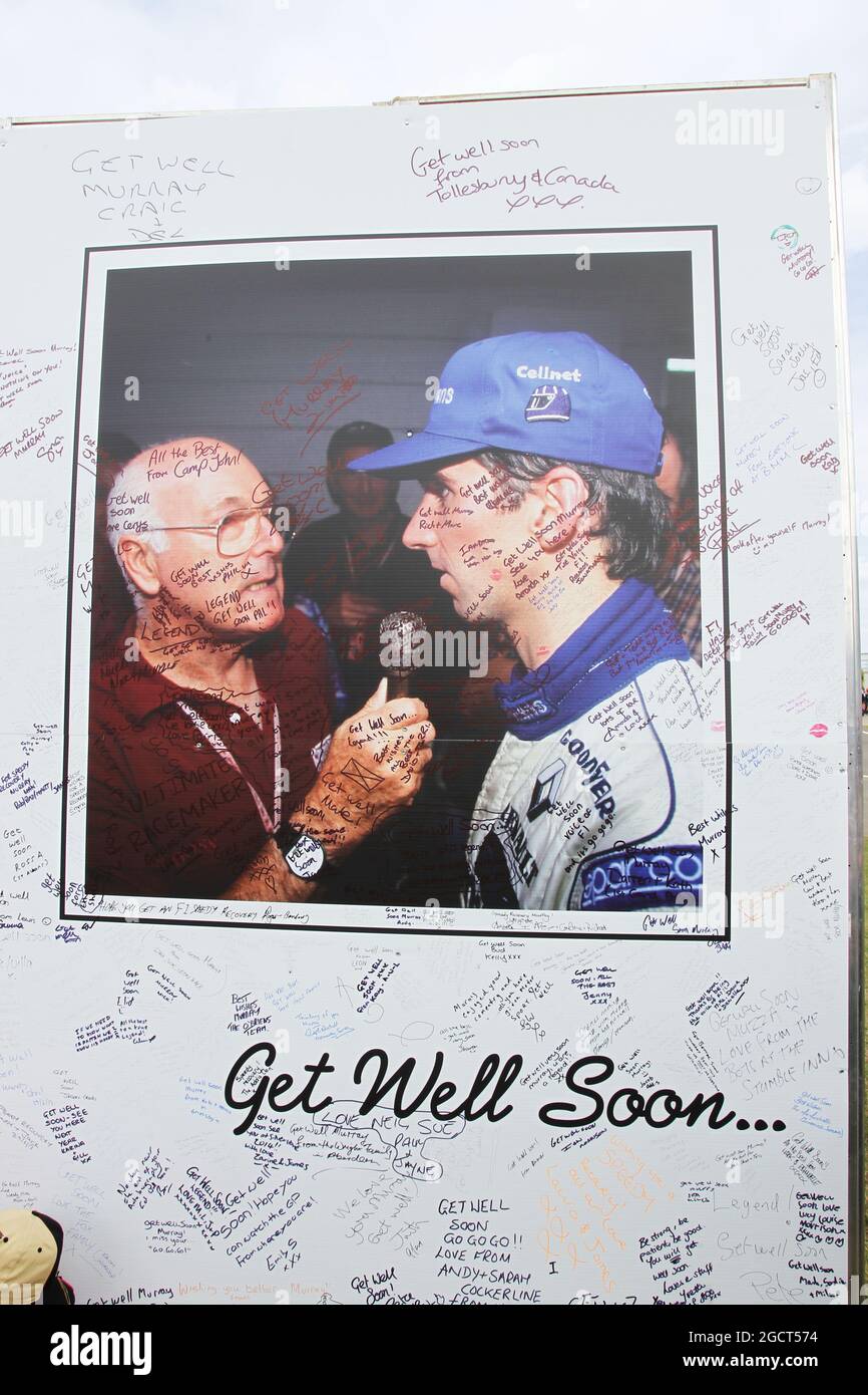 Silverstone circuit sign hi-res stock photography and images - Alamy