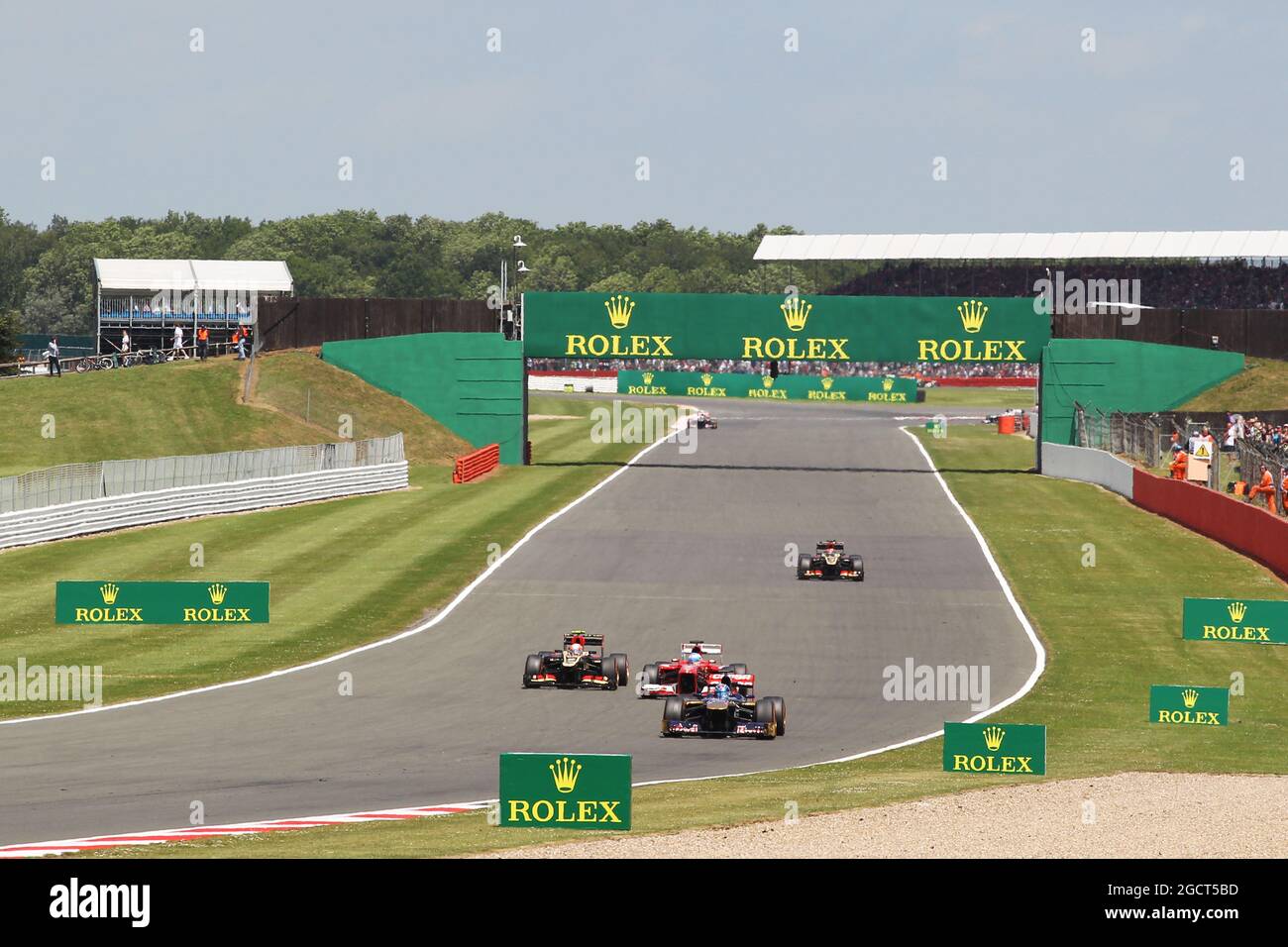 Jean eric vergne toro rosso f1 british grand prix hi-res stock ...