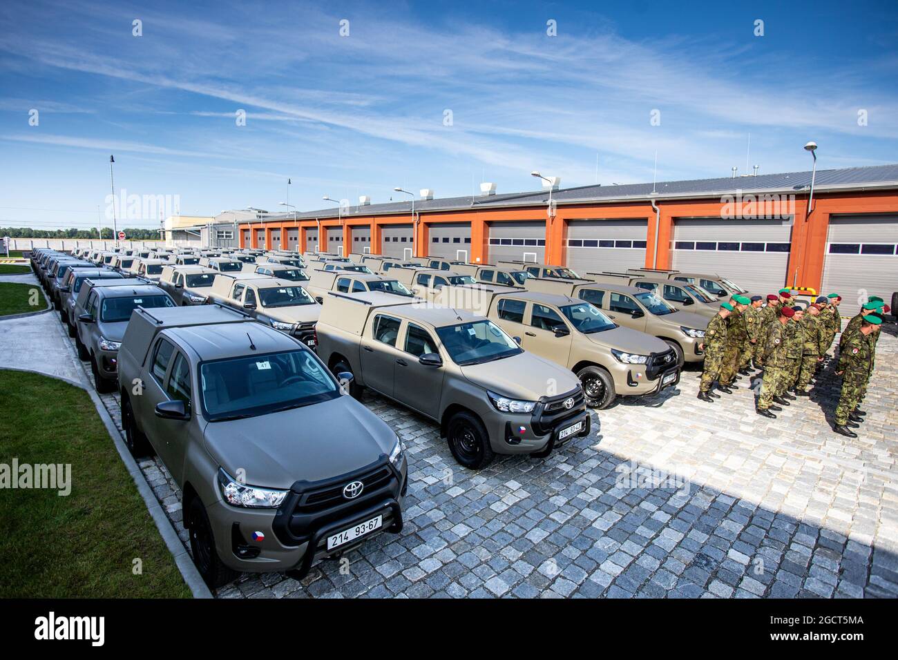 Toyota hilux army hi-res stock photography and images - Alamy