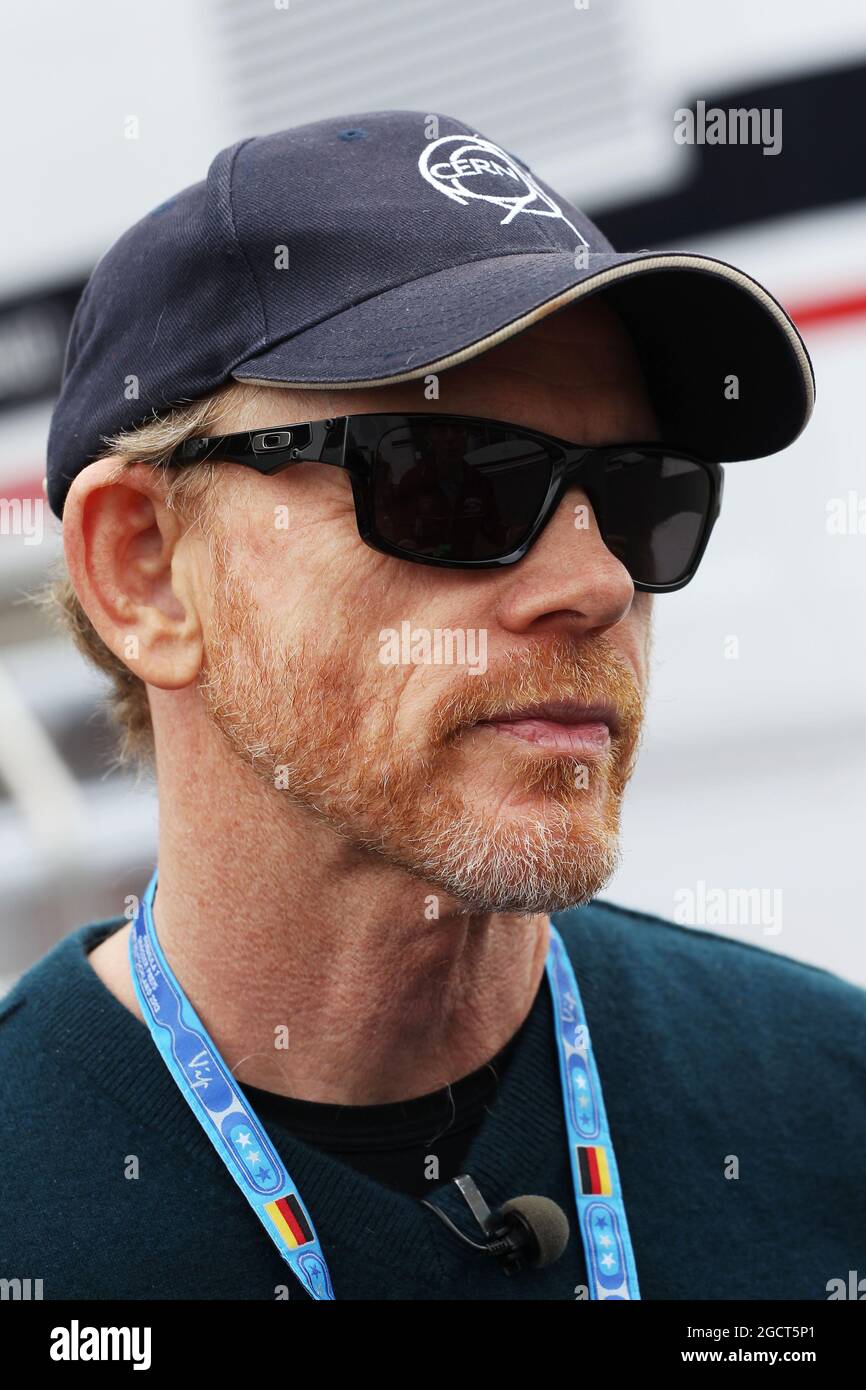 Ron Howard (USA) Film Director. German Grand Prix, Friday 5th July 2013 ...
