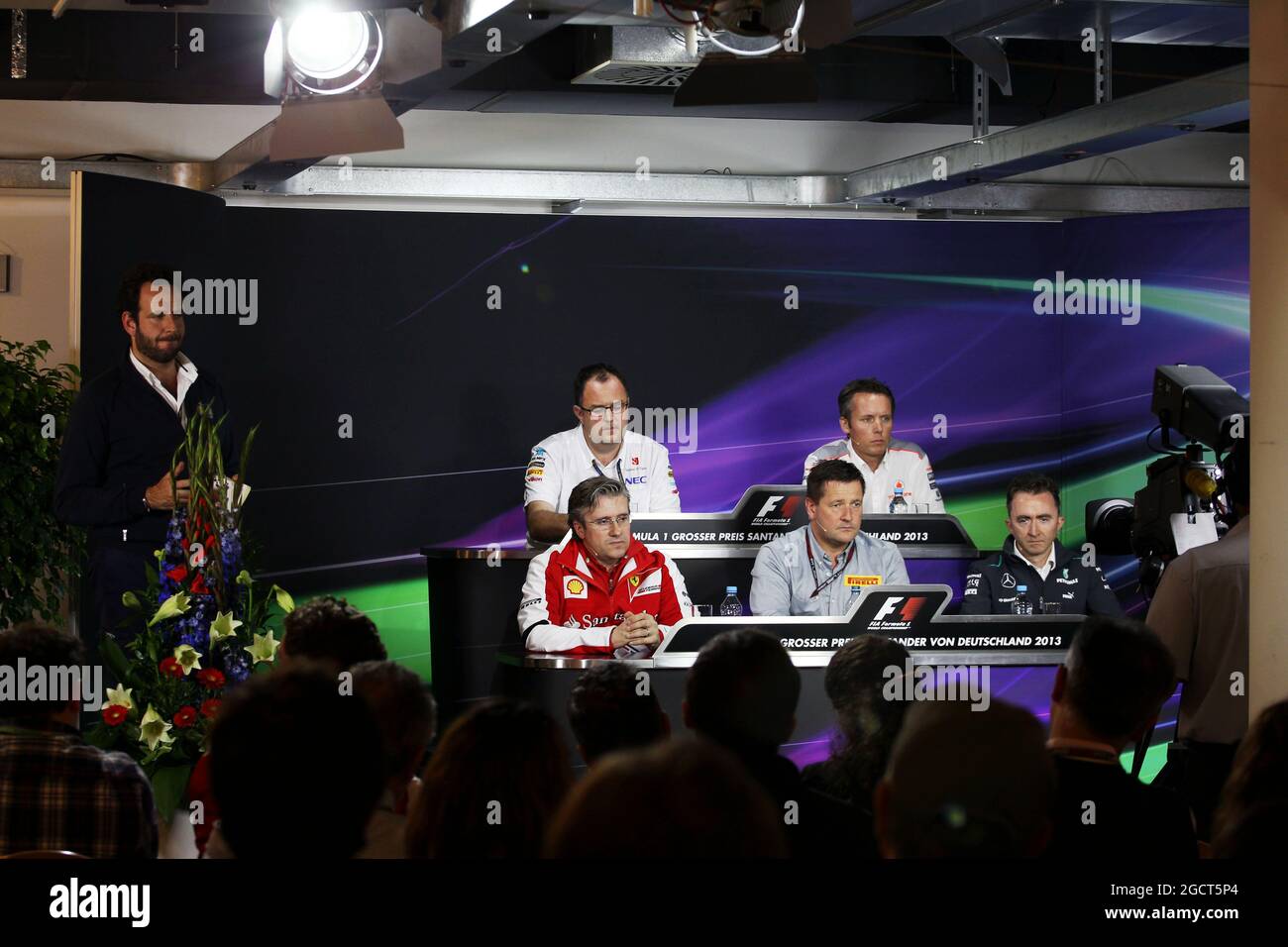 Mercedes amg f1 executive director technical team hi-res stock ...