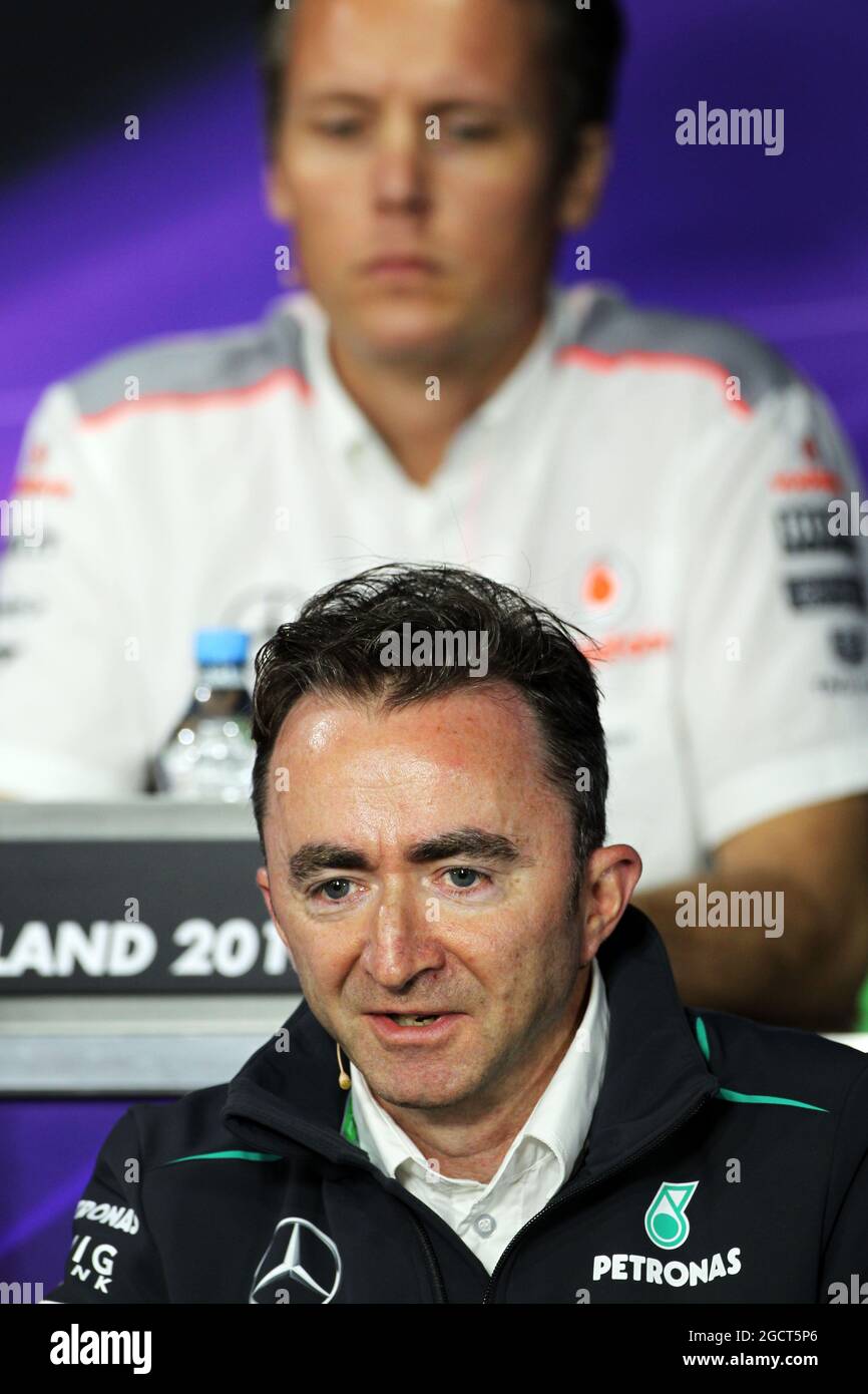 Paddy Lowe (GBR) Mercedes AMG F1 Executive Director (Technical) in the ...