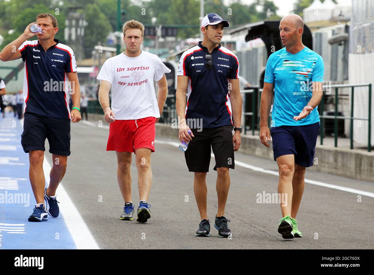Williams walks circuit davide valsecchi hi-res stock photography and ...