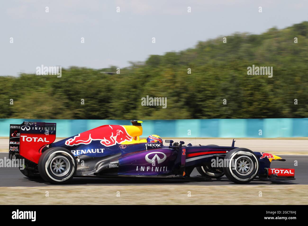 Red bull racing rb9 mark webber hi-res stock photography and images - Alamy
