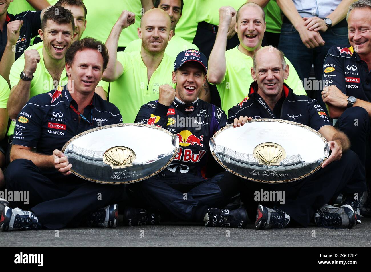 Red bull racing chief technical officer team hi-res stock photography ...