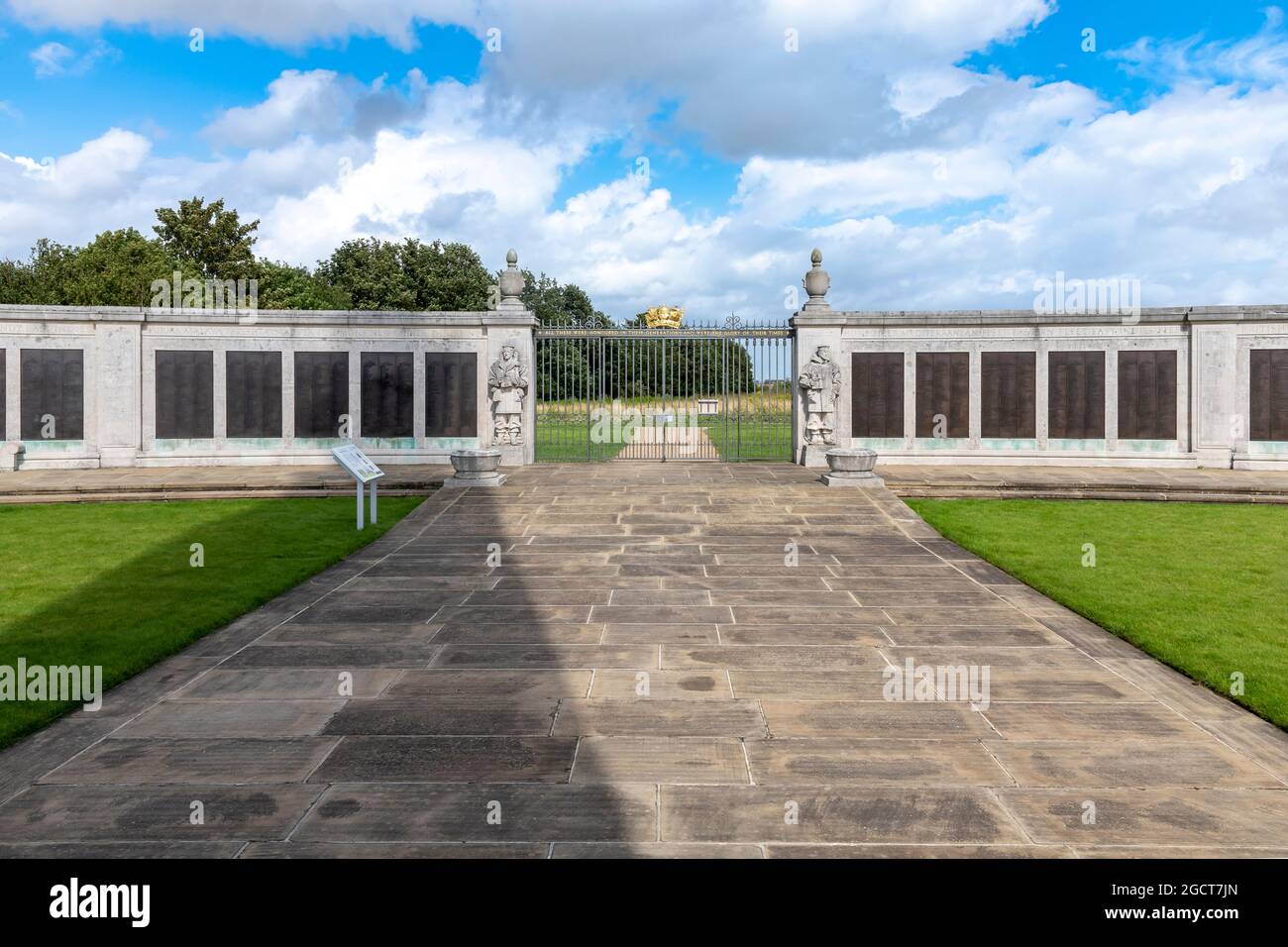 Chatham Naval Memorial is a semi circular stone park and large obelisk ...