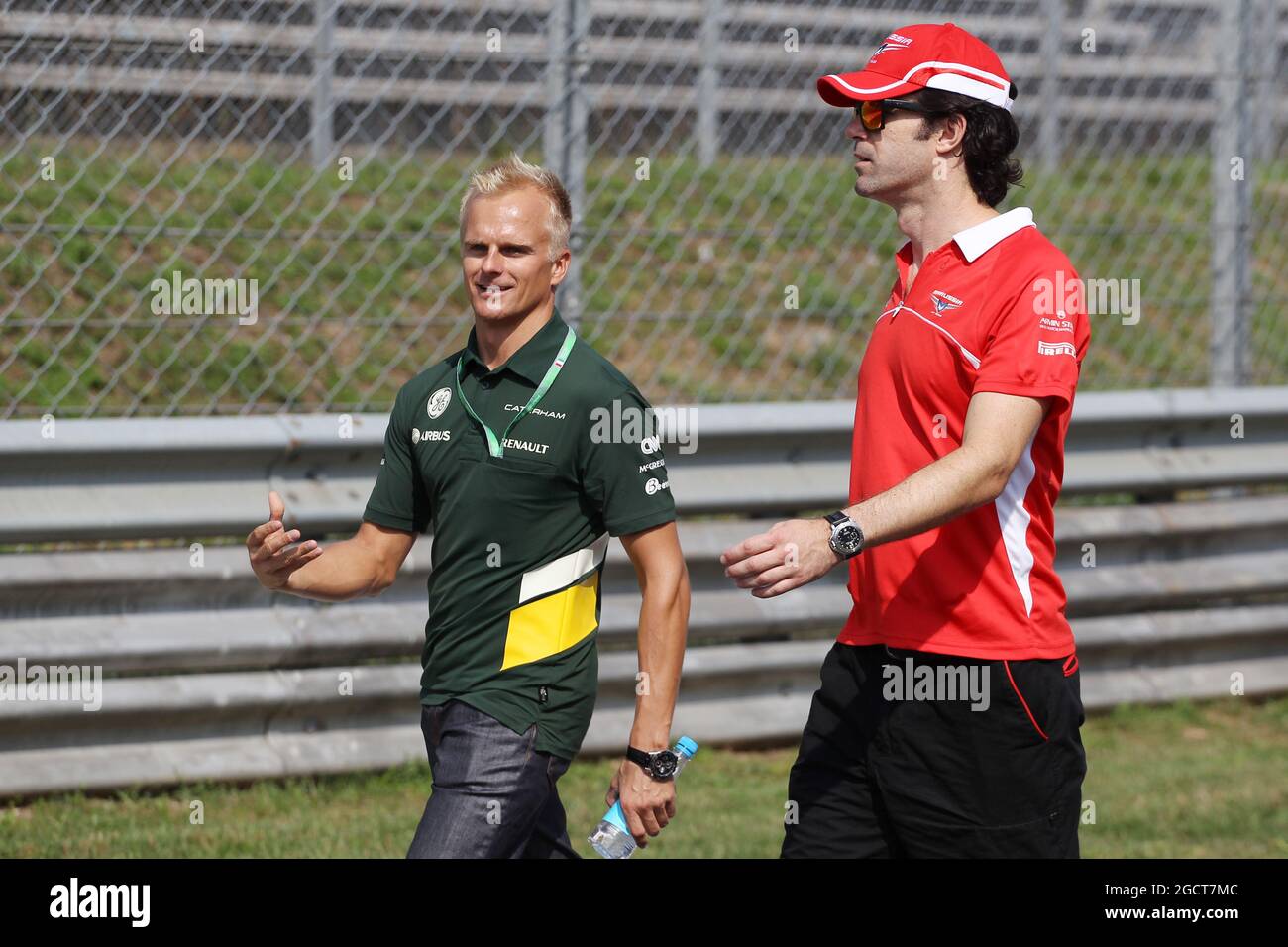 Marussia f1 team driver coach hi-res stock photography and images - Alamy