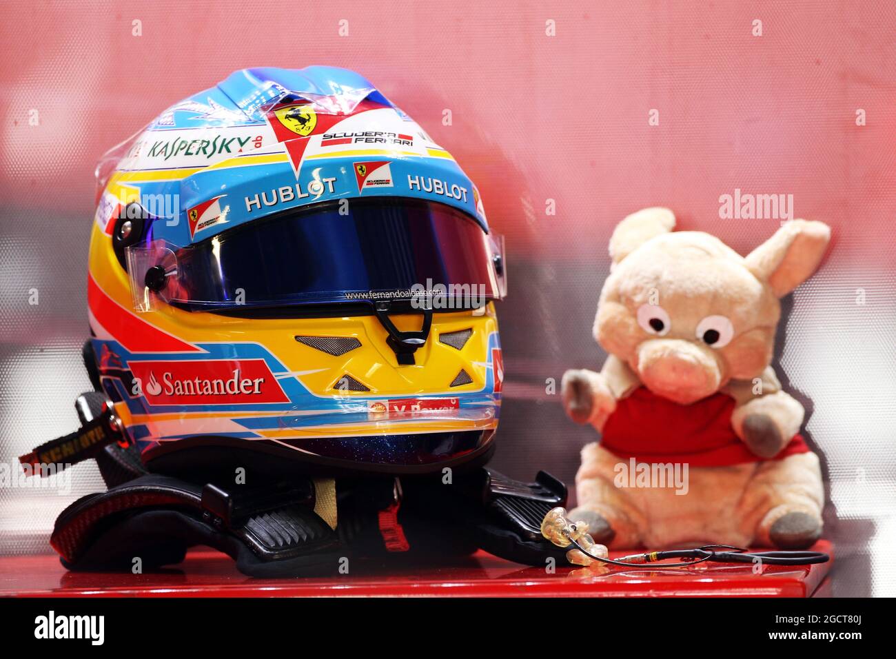 The helmet mascot of fernando alonso hi-res stock photography and ...
