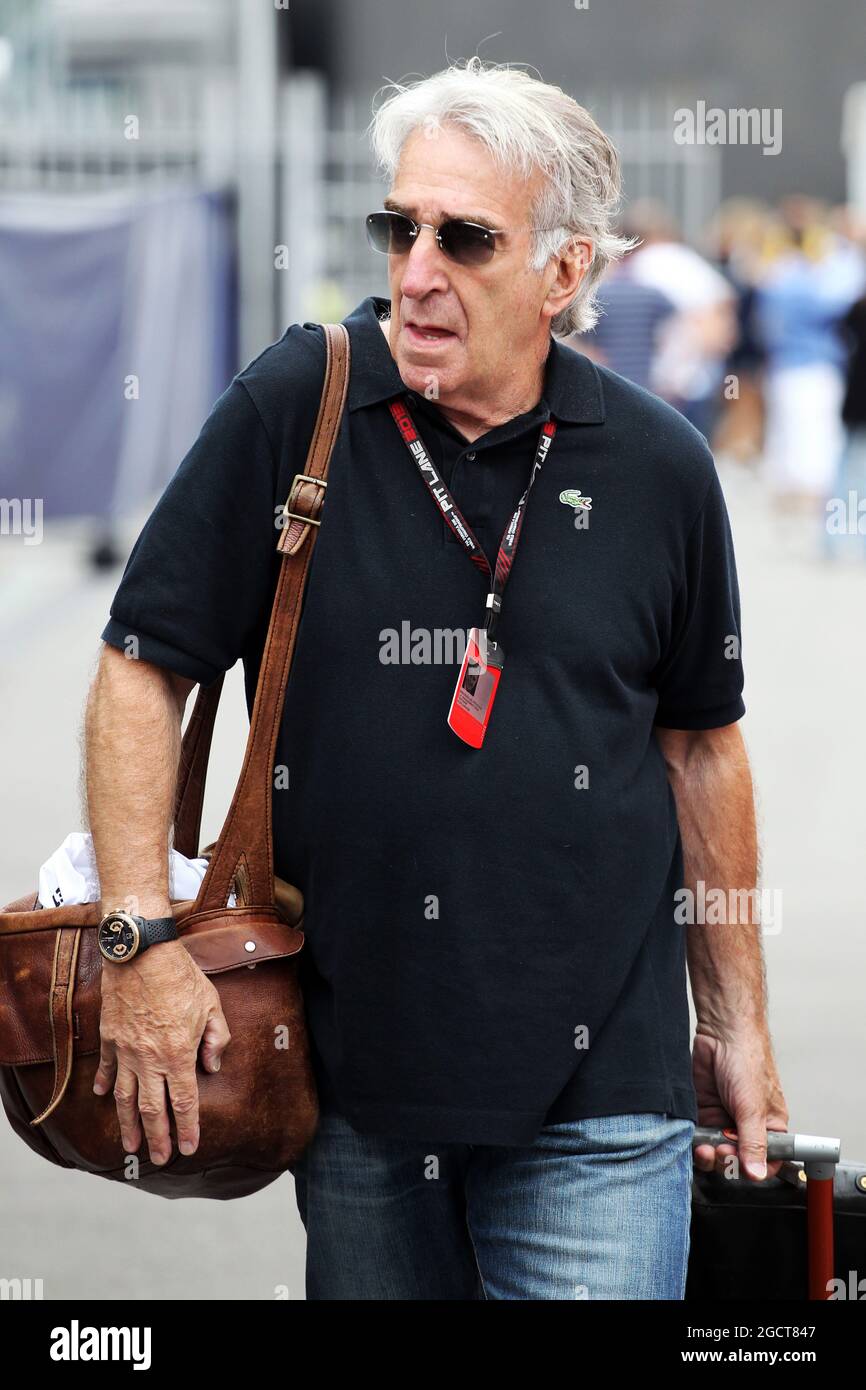 Tom Shine (USA) Driver Manager. Italian Grand Prix, Sunday 8th ...