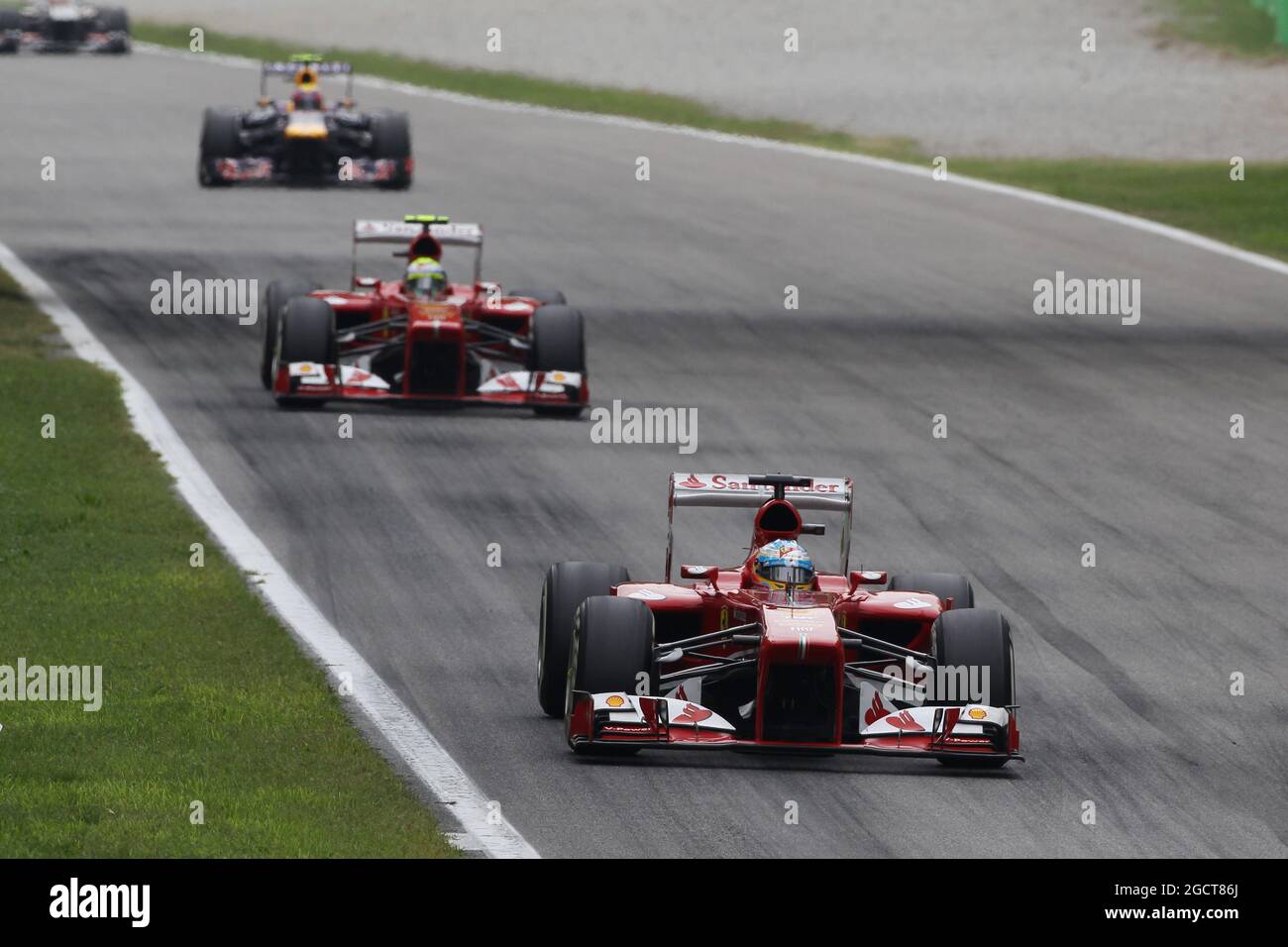 Fernando Alonso (ESP) Ferrari F138. Italian Grand Prix, Sunday 8th ...