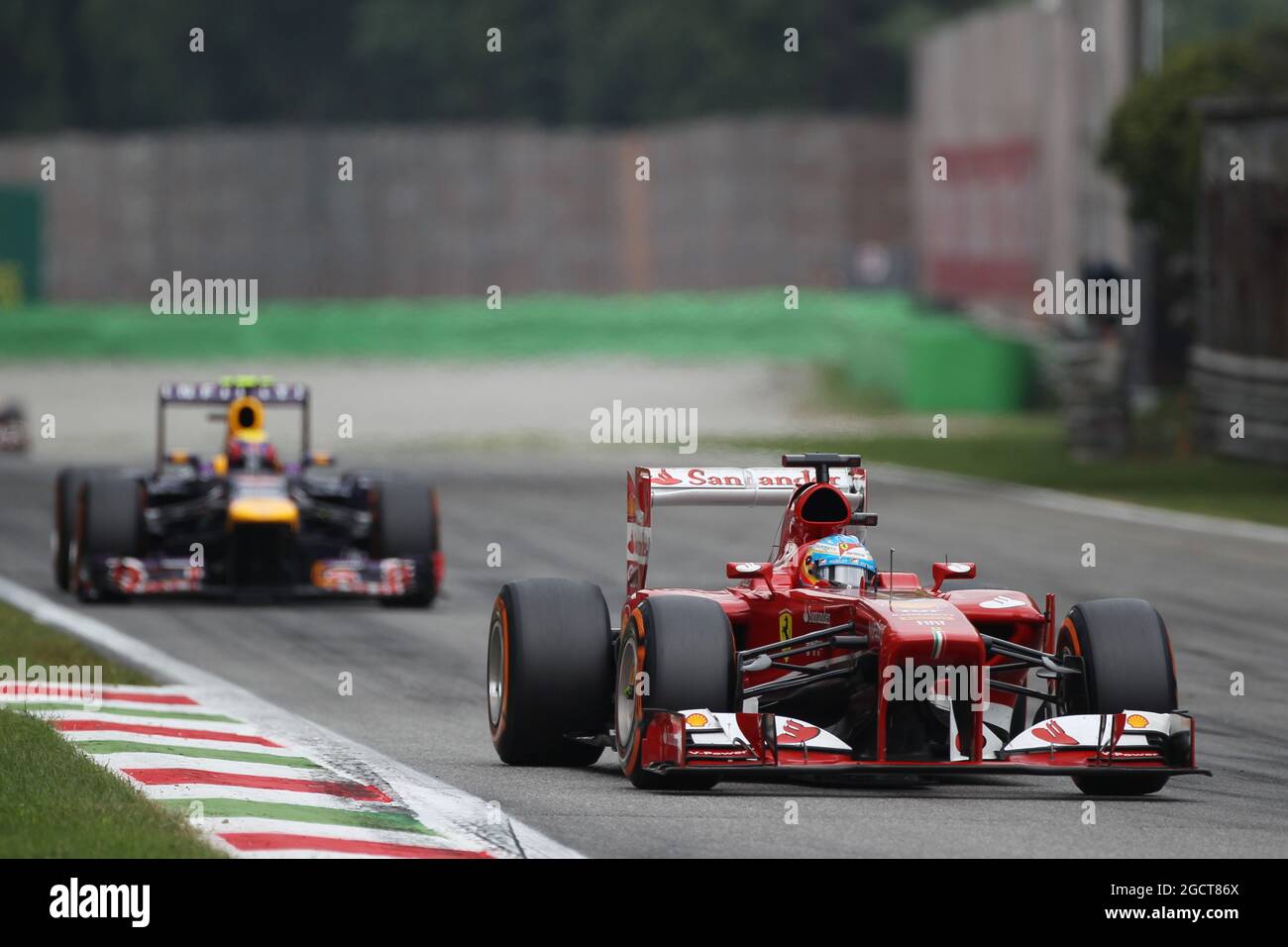 Fernando Alonso (ESP) Ferrari F138. Italian Grand Prix, Sunday 8th ...