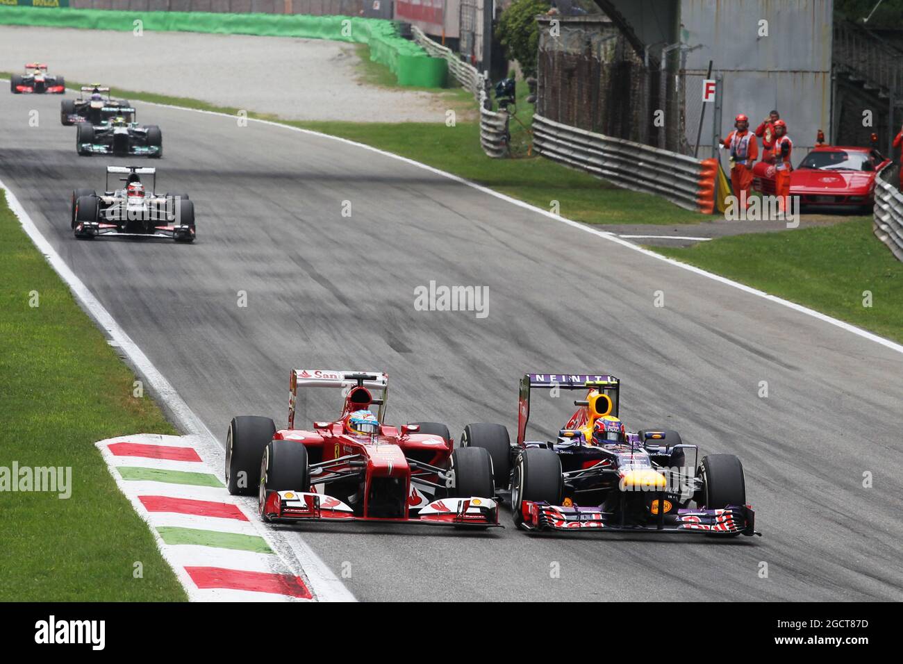 Ferrari f138 mark webber hi-res stock photography and images - Alamy