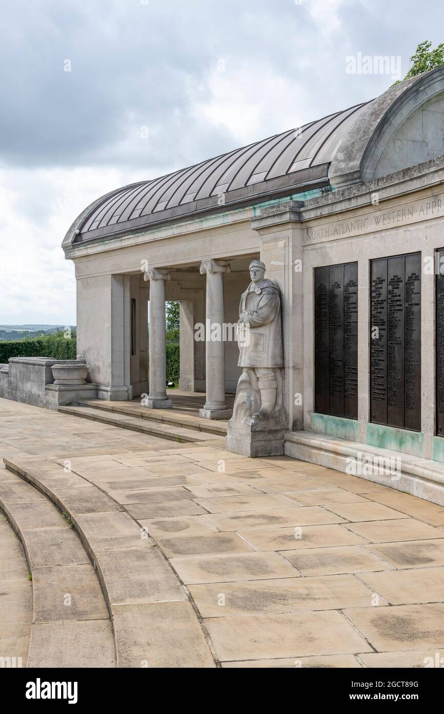 Chatham Naval Memorial is a semi circular stone park and large obelisk ...