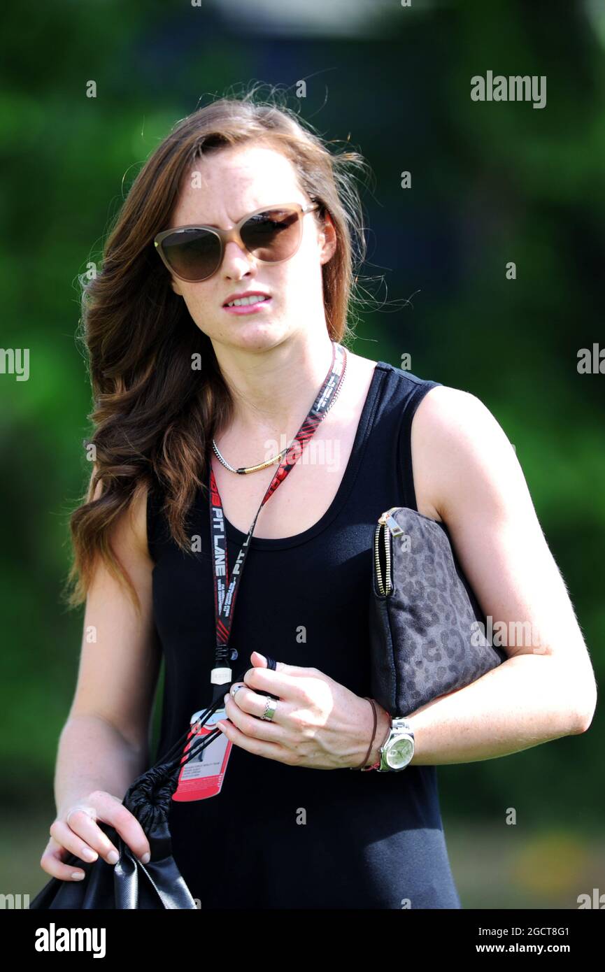 Laura Jordan (GBR), girlfriend of Paul di Resta (GBR) Sahara Force ...