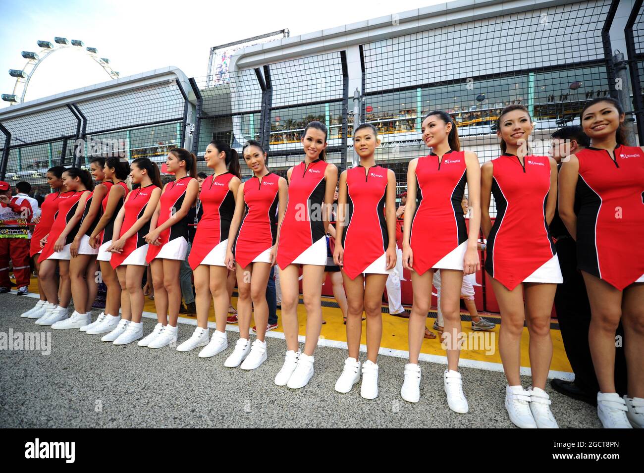 Singapore Grid Girls Graphics