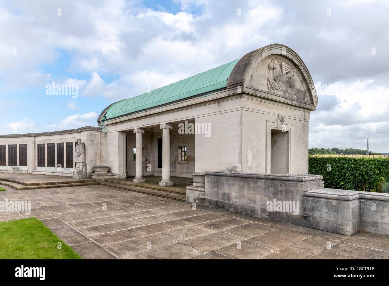 Chatham Naval Memorial is a semi circular stone park and large obelisk ...