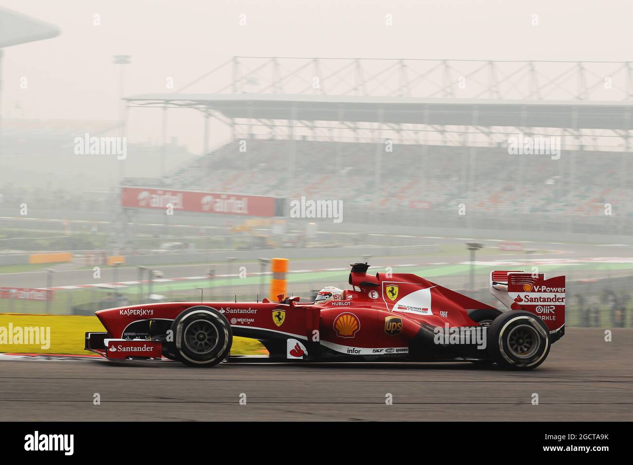 Fernando Alonso (ESP) Ferrari F138. Indian Grand Prix, Friday 25th ...
