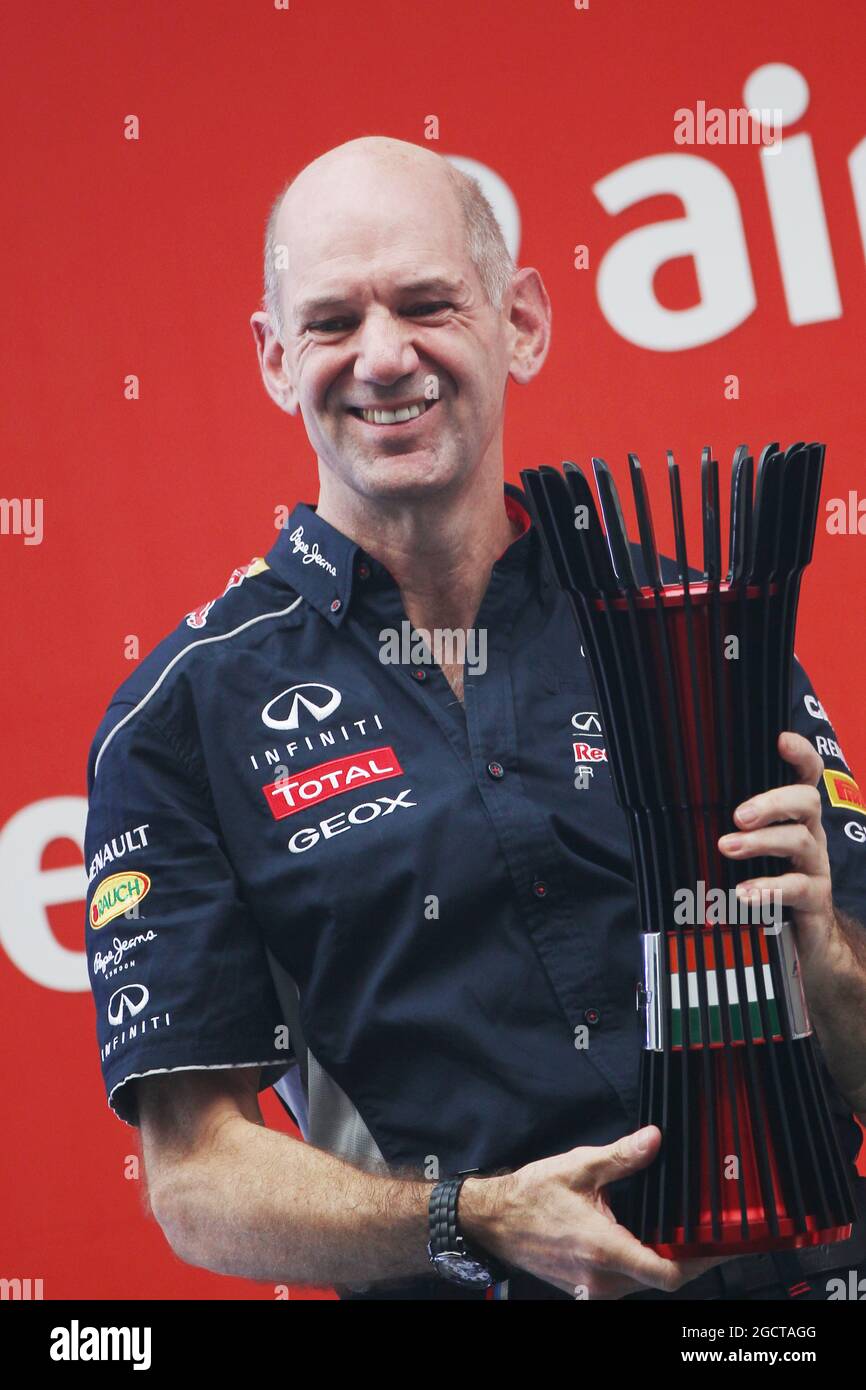 Adrian Newey (GBR) Red Bull Racing Chief Technical Officer celebrates ... Adrian Newey (GBR) Red Bull Racing Chief Technical Officer celebrates ...