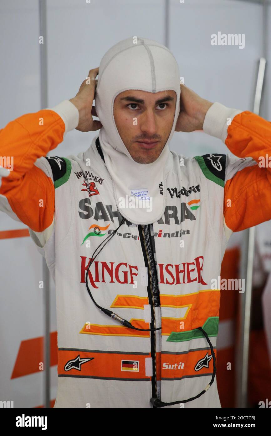 Adrian Sutil (GER) Sahara Force India F1. Brazilian Grand Prix ...