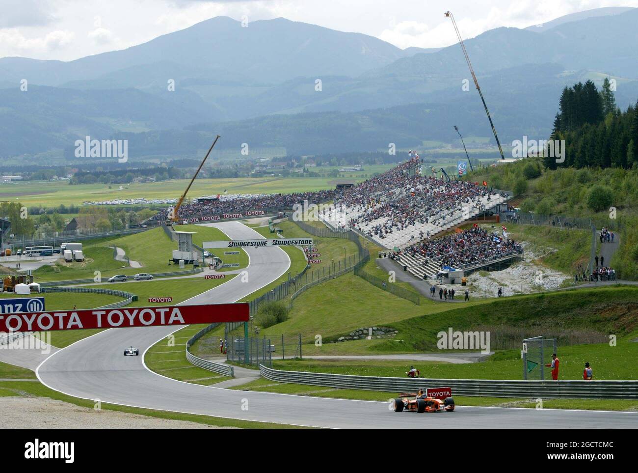 Heinz-Harald Frentzen (GER) Arrows A23. Austrian Grand Prix, Saturday 10th May 2002, A1 Ring ...