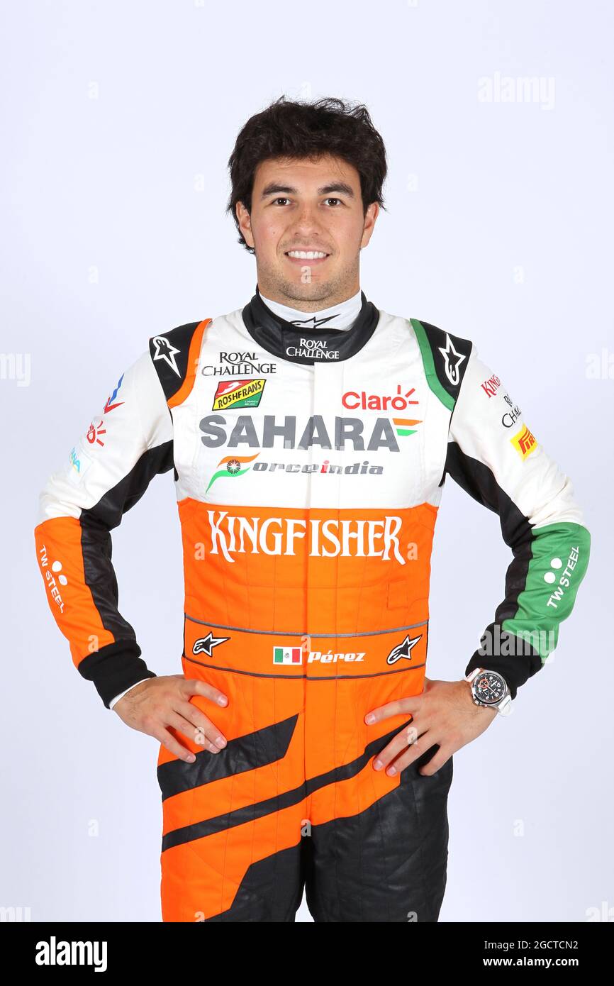 Sergio Perez (MEX) Sahara Force India F1. Sahara Force India F1 Driver ...