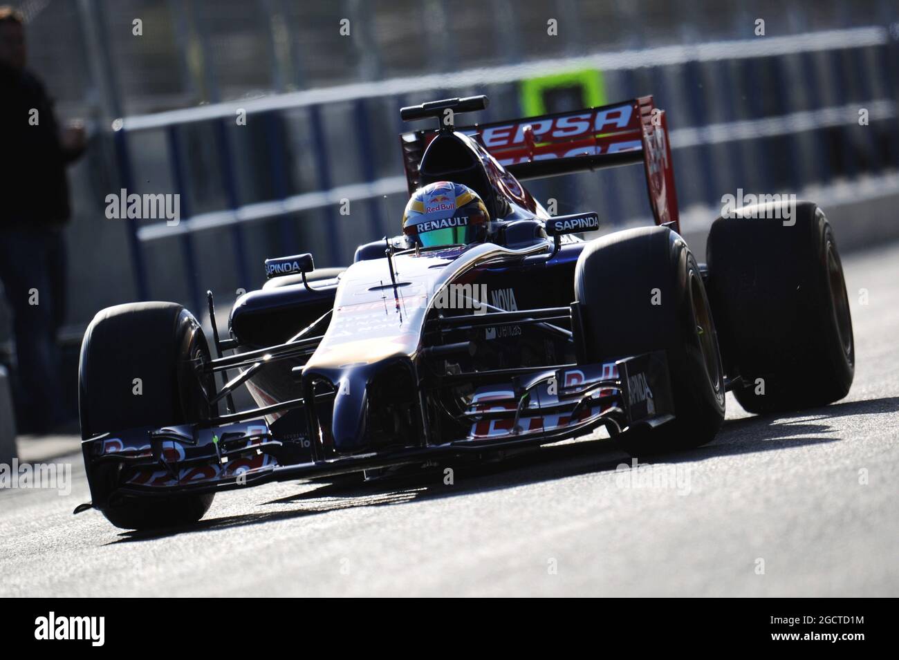 Jean-Eric Vergne (FRA) Scuderia Toro Rosso STR9. Formula One Testing ...