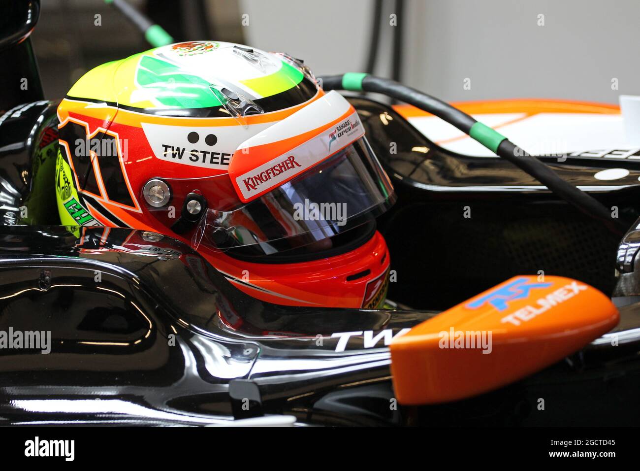 Sergio Perez (MEX) Sahara Force India F1 VJM07. Formula One Testing ...