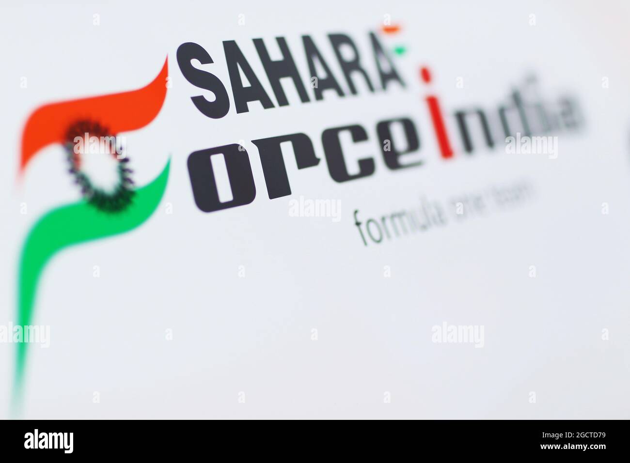 Sahara force india f1 team logo hi-res stock photography and images - Alamy