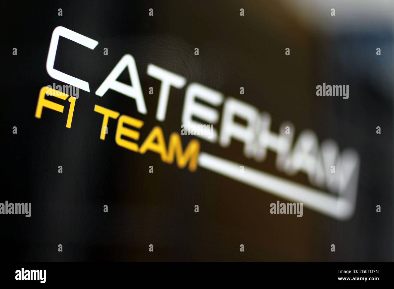 Caterham f1 team logo hi-res stock photography and images - Alamy