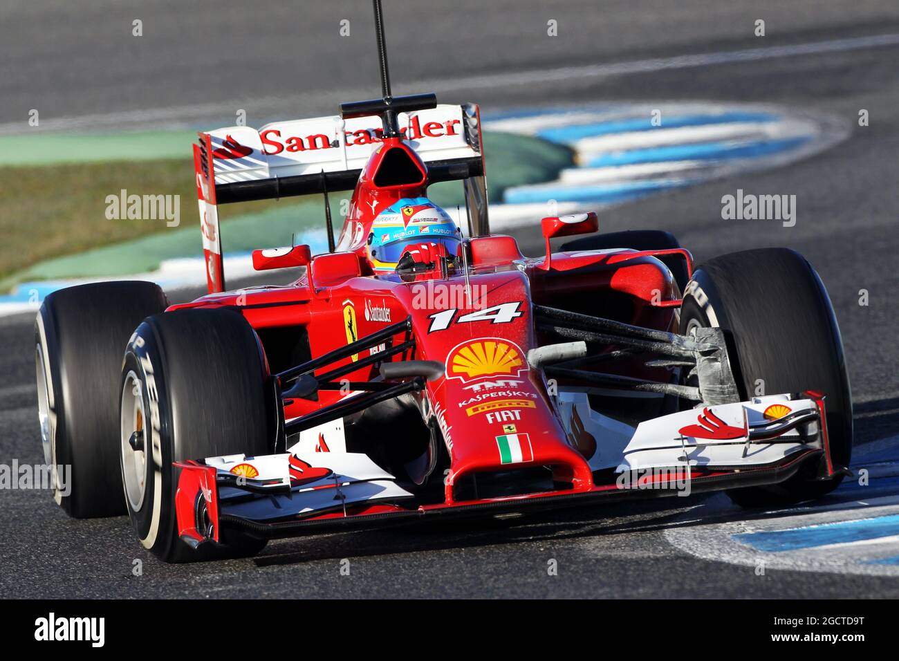 Fernando Alonso (ESP) Ferrari F14-T. Formula One Testing, Day Three ...